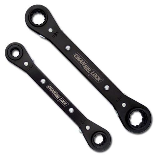 channellock 841M 841m 2 pc metric ratcheting wrench set PROLINE