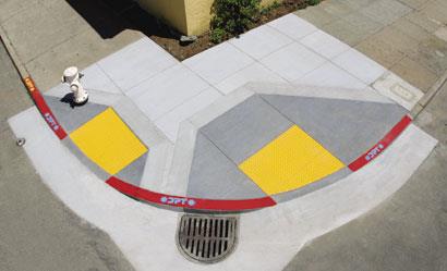 Cast in Place Tactile Detectable Warning Surface | PROLINE